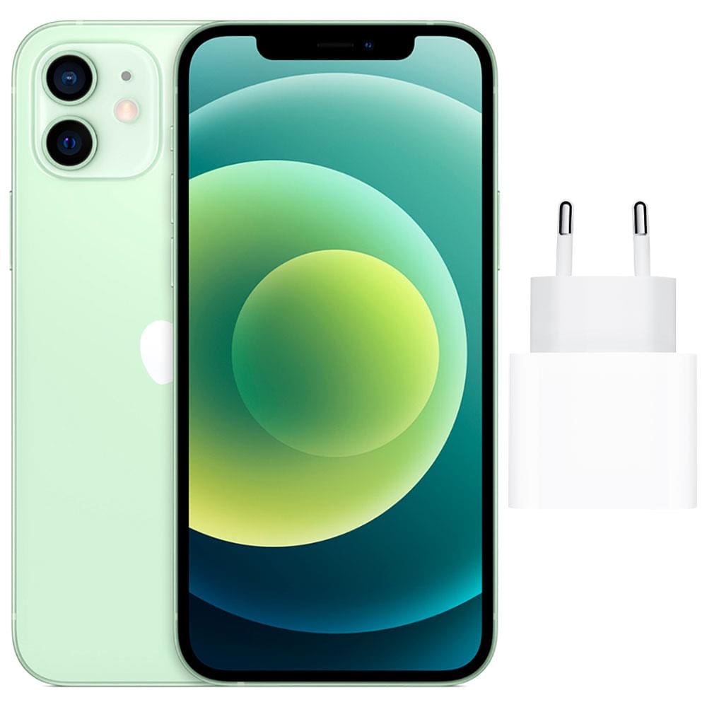 Iphone 12 apple 128gb verde carregador usb c 20w apple | Ponto