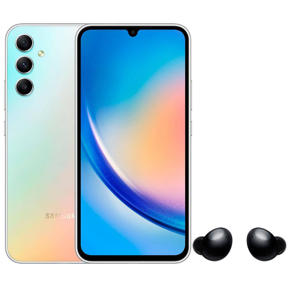 Samsung A 34 Prata Pontofrio