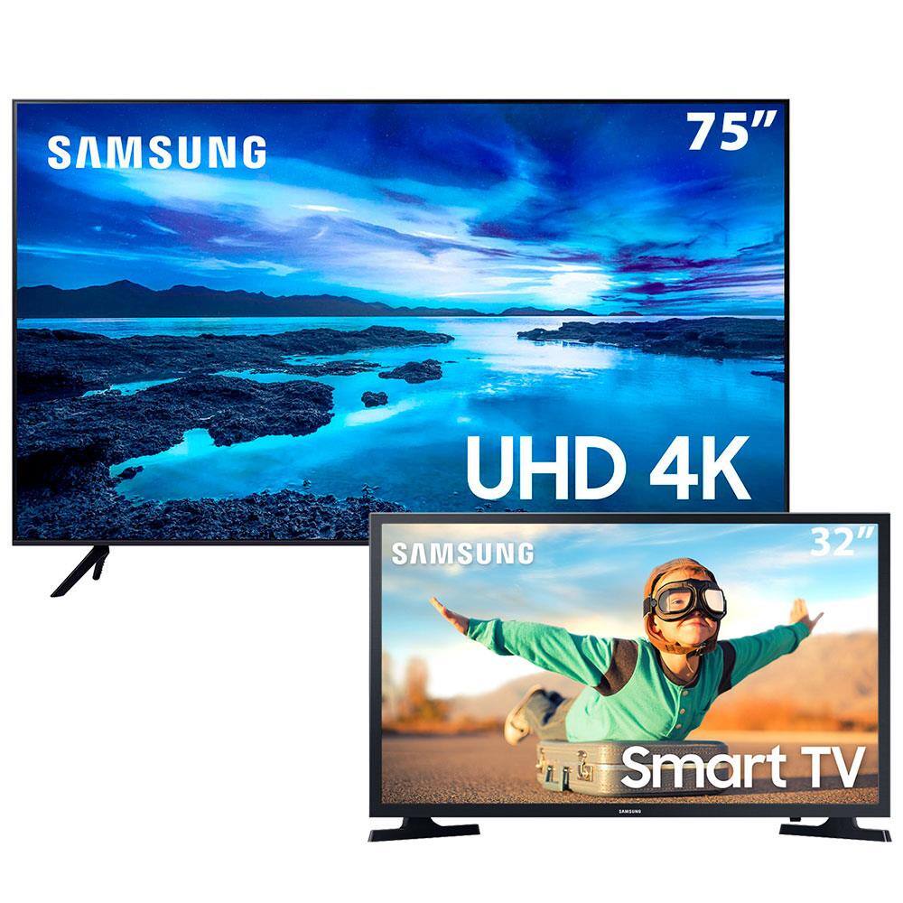 Smart tv samsung led 75 4k | Pontofrio