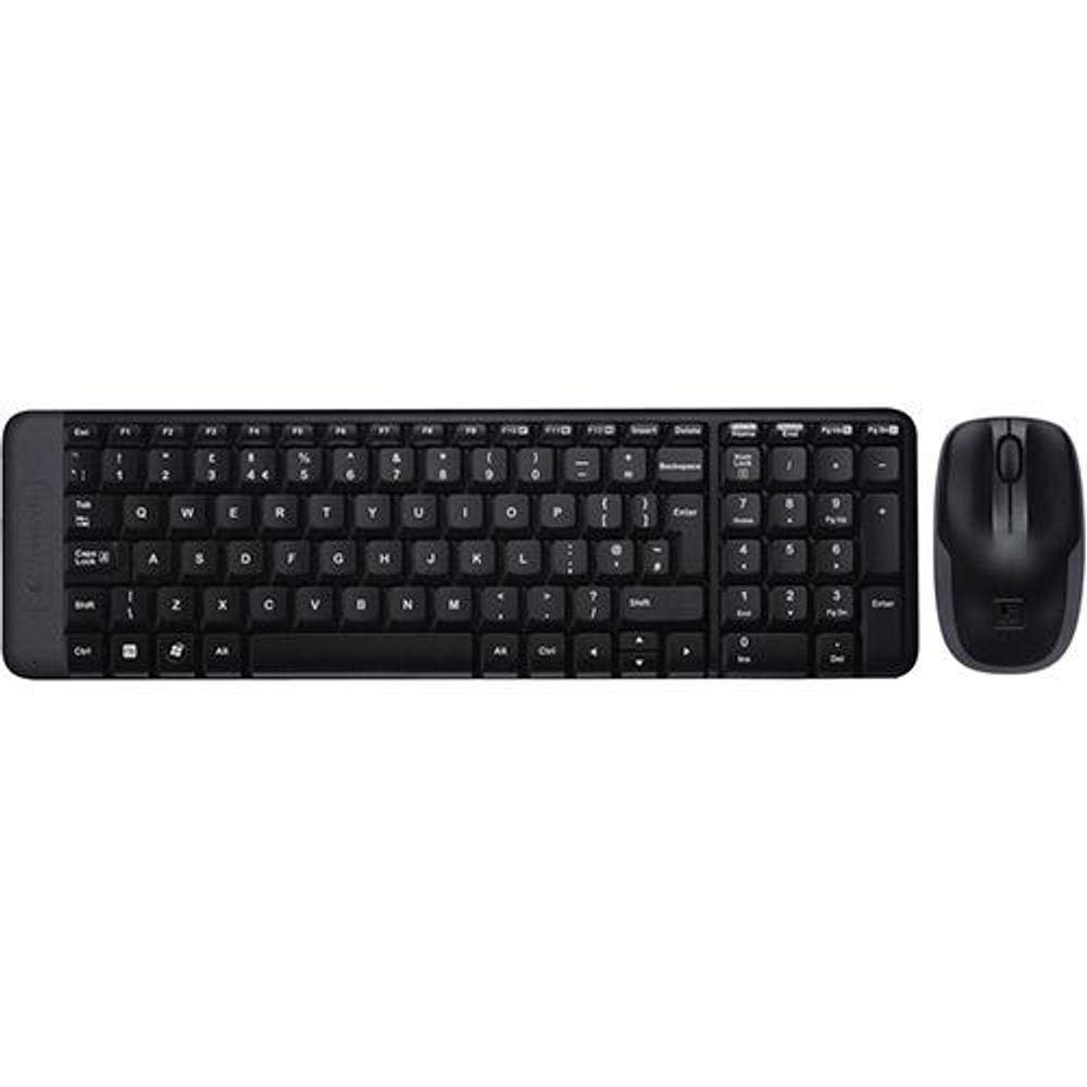 Teclado mouse logitech mk220 wireless | Pontofrio