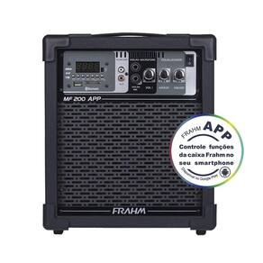 Caixa amplificada multiuso frahm mf 200 app | Ponto