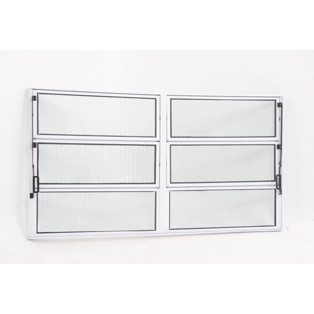 Janela basculante horizontal madeira | Pontofrio