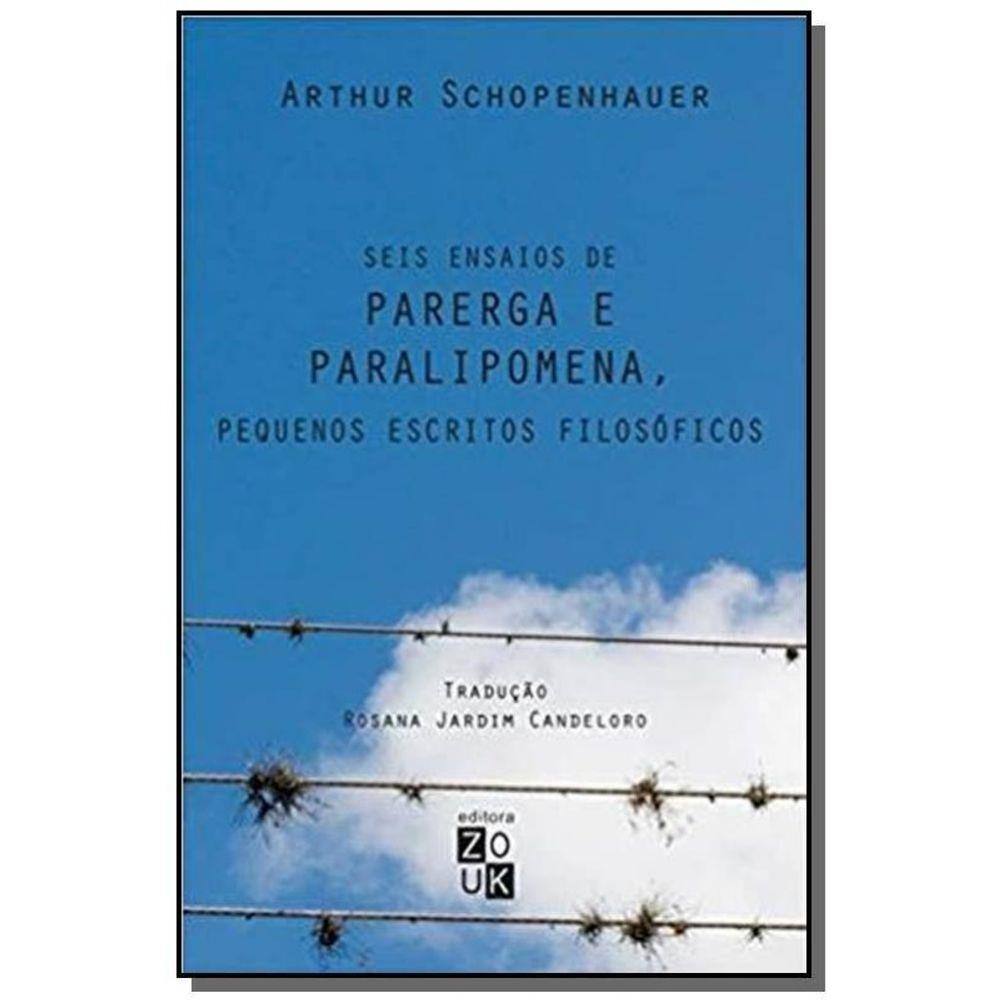 Parerga und paralipomena ii severus | Pontofrio