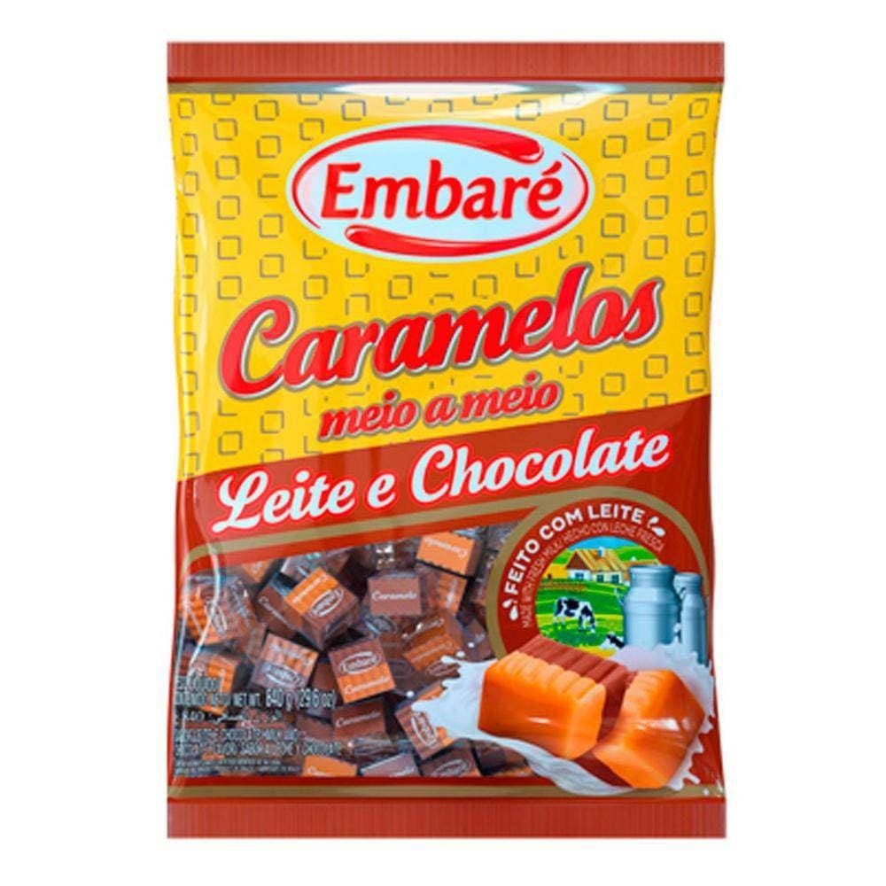 Bala caramelo com chocolate | Pontofrio