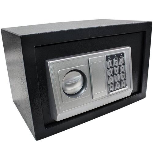Cofre Eletrônico Digital senha e chave Preto | Ponto