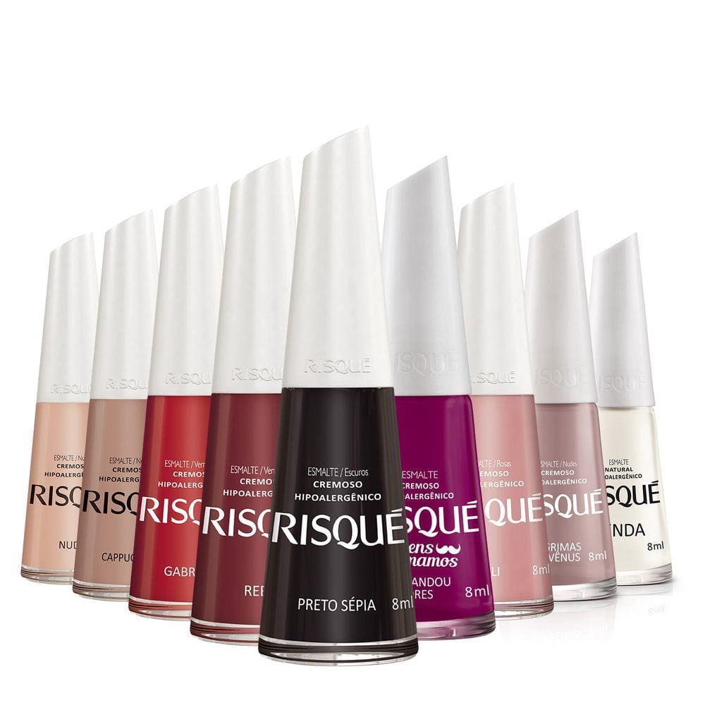 Esmalte risque cores mais vendidas | Pontofrio