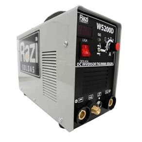 Maquina inversora de solda ws 160 multi funcao tig dc hf mma starweld ...