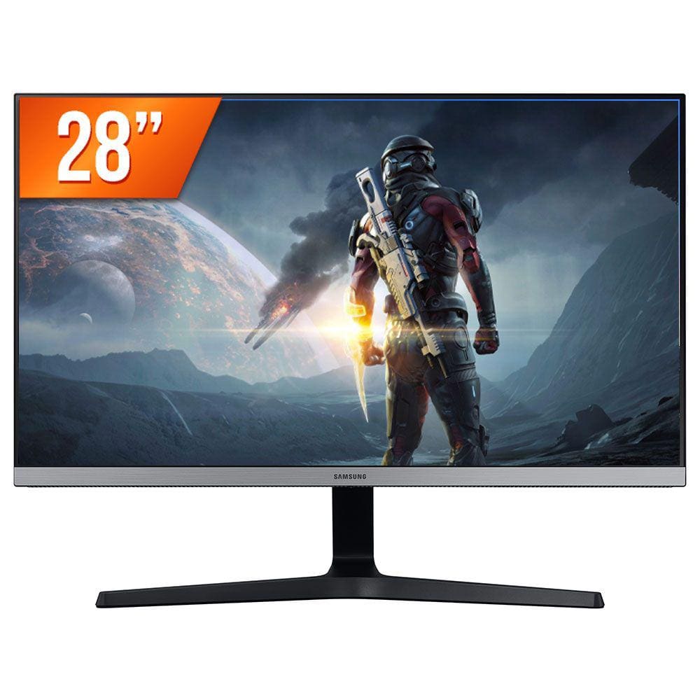 Monitor samsung led 28 4k uhd ips hdmi display port freesync inclinacao ...