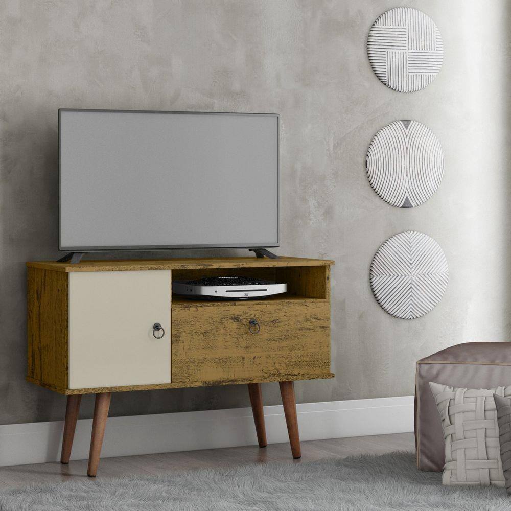 Rack retro para tv ate 32 pol patrimar moveis yan demolicao | Ponto