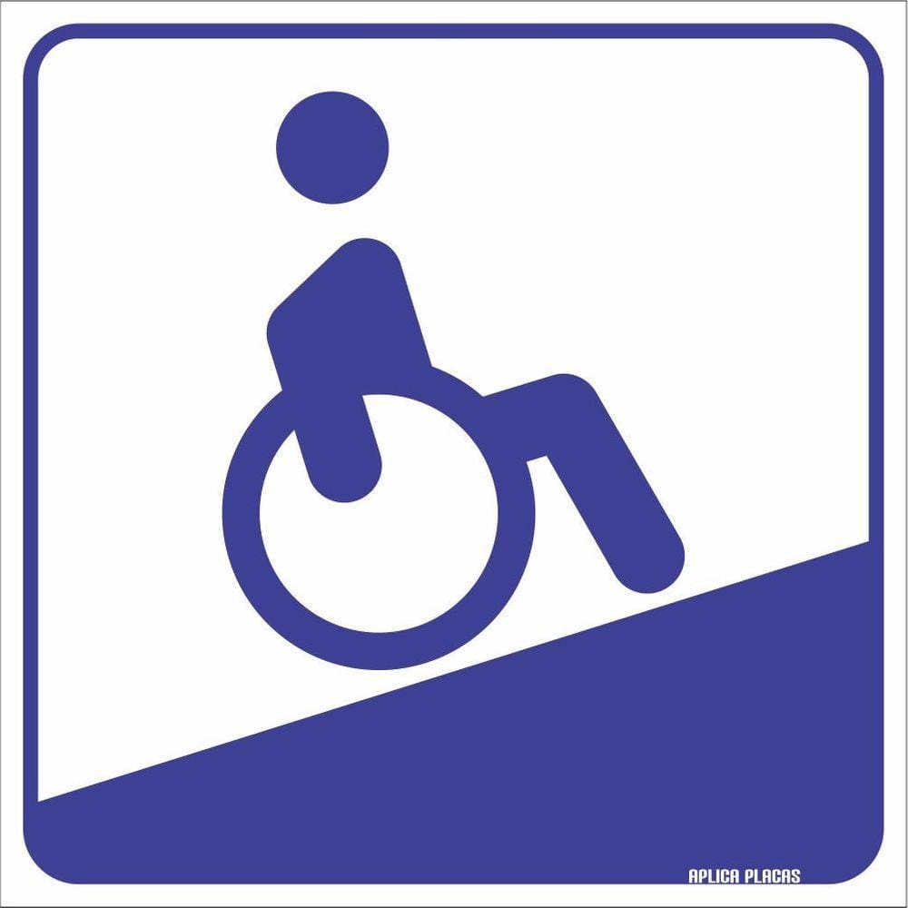 Placa sinalizacao acessibilidade | Pontofrio
