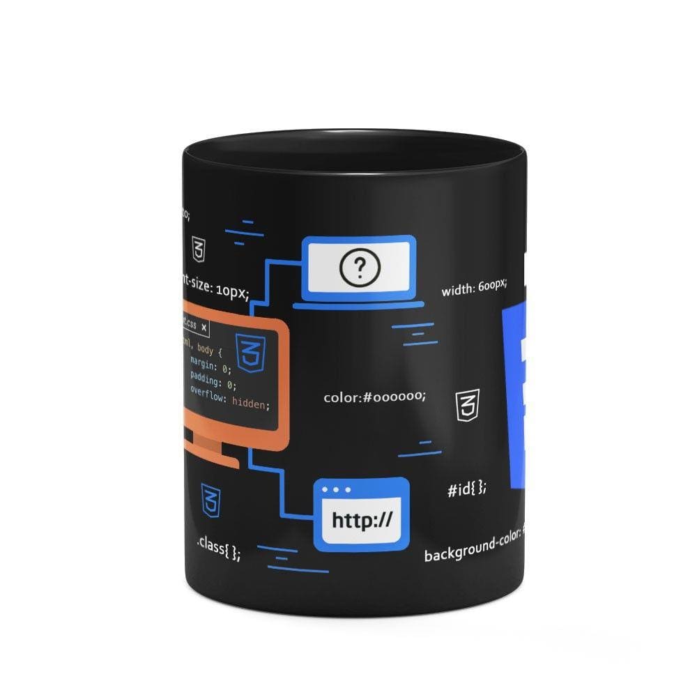 Caneca Dev Css3 Preta Pontofrio