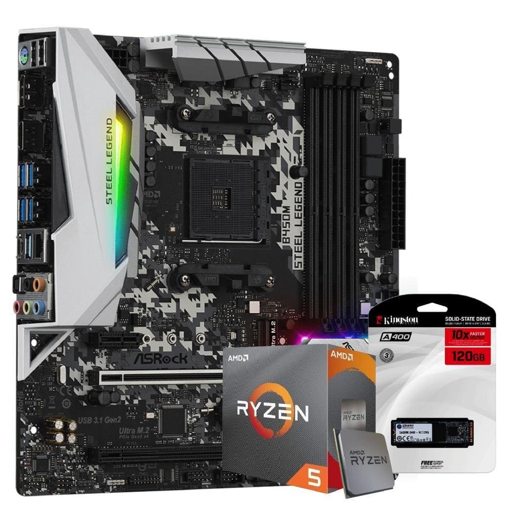 Kit ryzen 5 3400g | Ponto