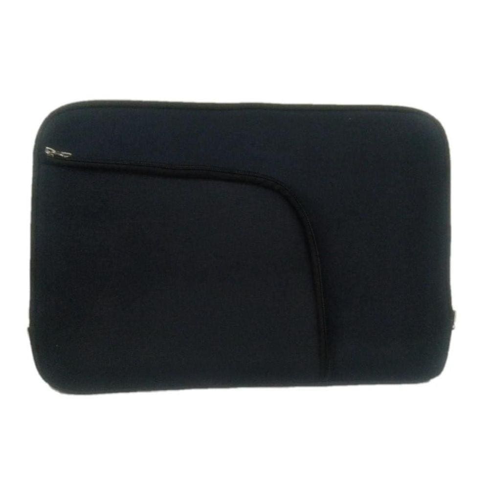 Capa para notebook com bolso tipo maleta 15 6 preta | Pontofrio