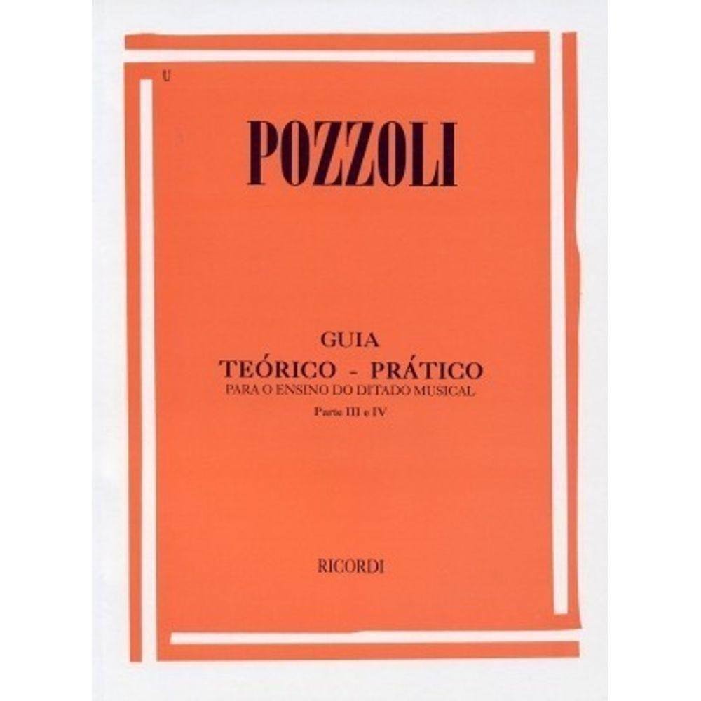 Metodo pozzoli guia teorico pratico estudo musical | Pontofrio