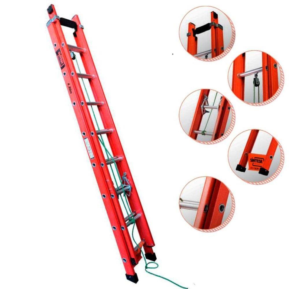 E escada fibra vidro escada fibra vidro escada eletricista | Pontofrio