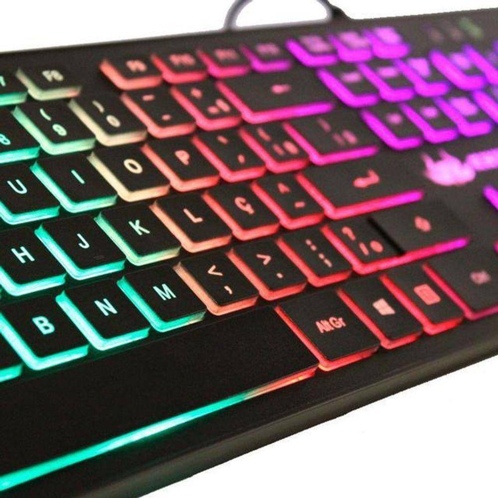 Teclado gamer mecanico profissional knup kp 2052 switch blue2 | Pontofrio
