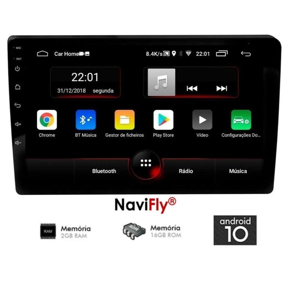 Central multimidia universal 10 polegadas | Black Friday Pontofrio