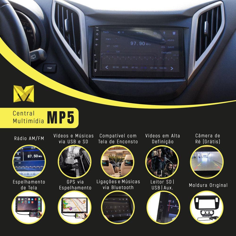 Central multimidia chevrolet cruze | Pontofrio