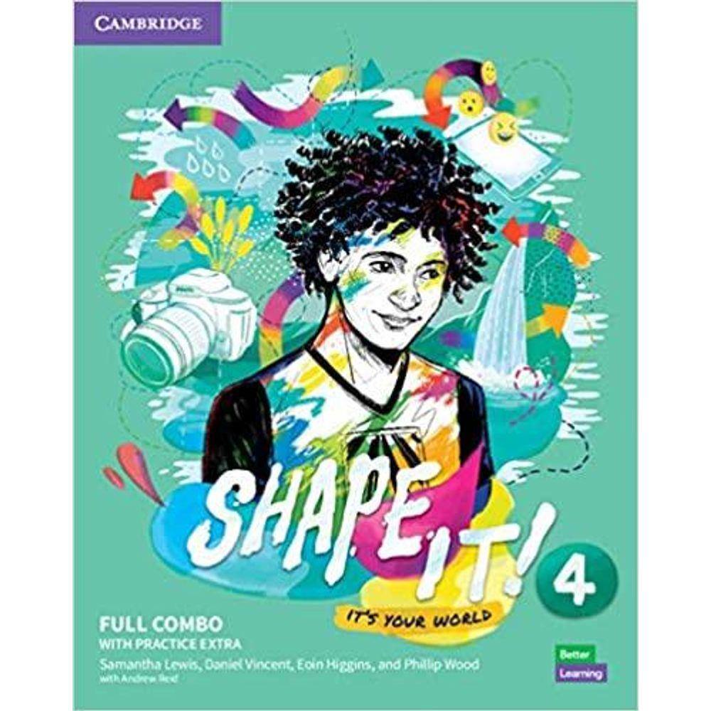 Shape it 1 full combo student s book and workbook with practice extra | Pontofrio