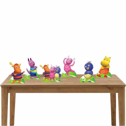 Kit Festa 6 Displays De Mesa Aniversário Backyardigans | Ponto