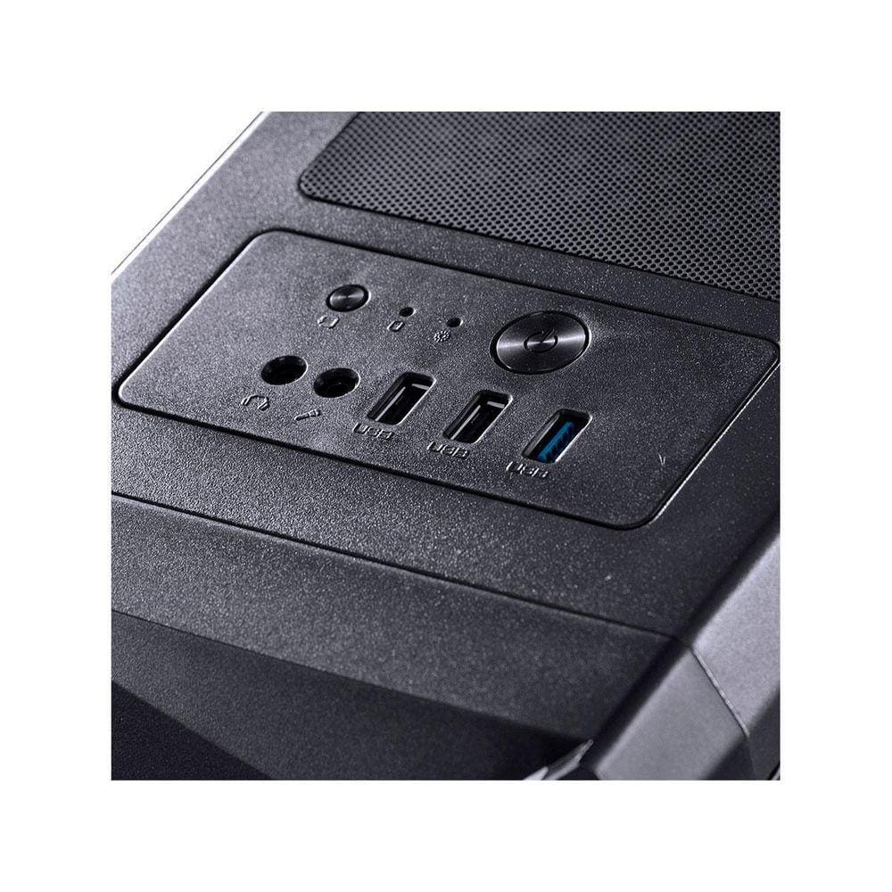 Gabinete vinik vx gaming lynx led rgb 30892 | Pontofrio