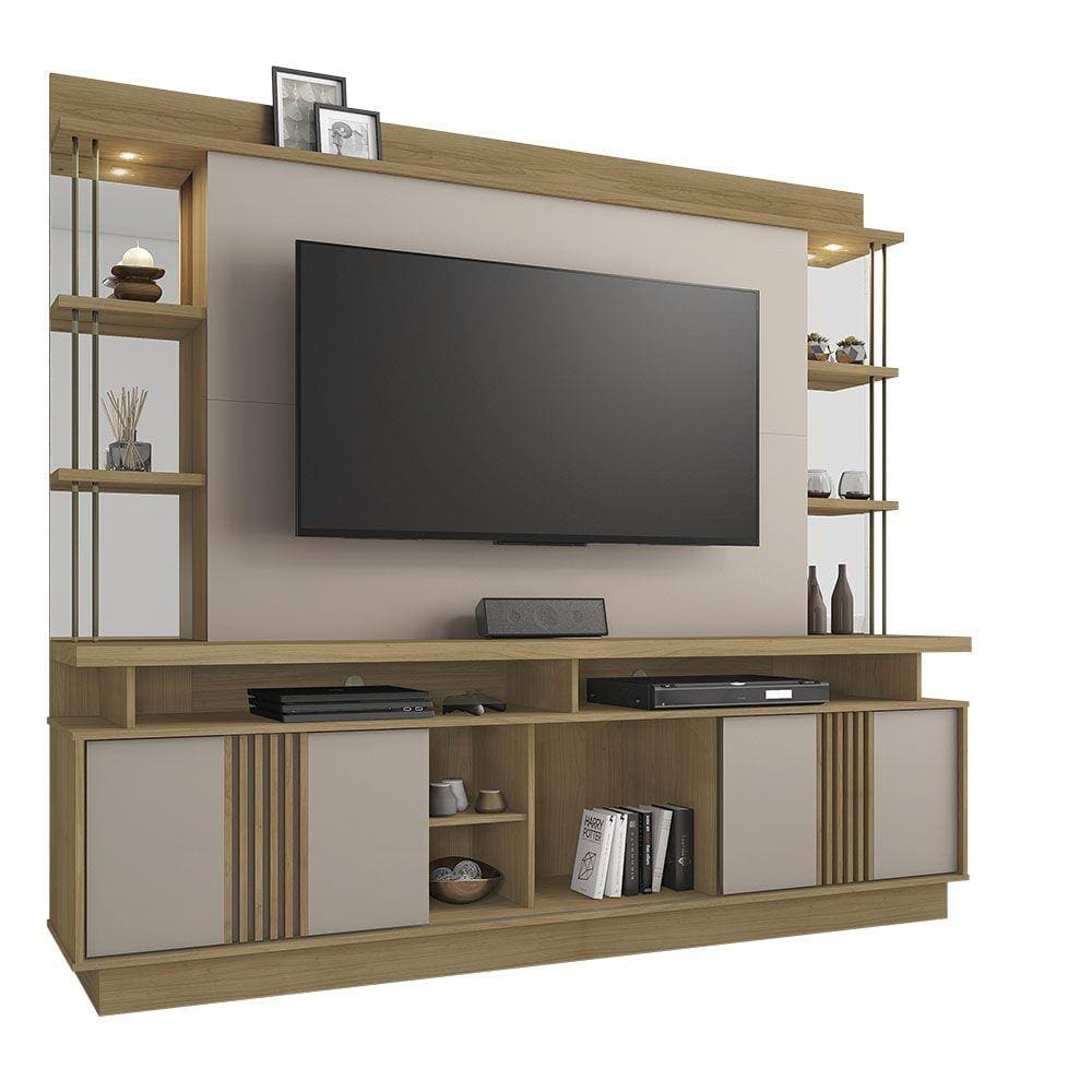 Estante home esplendor 65 candian noronha e off white jcm | Pontofrio