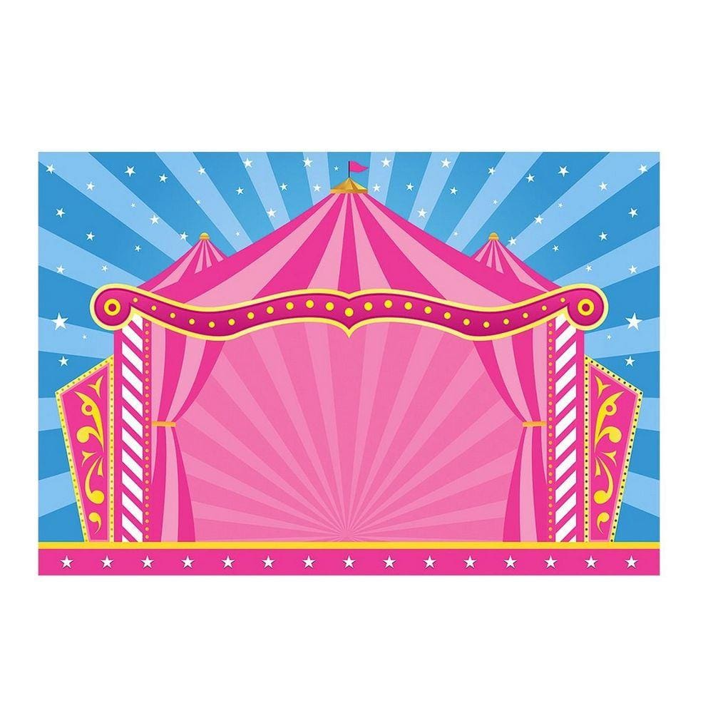 Fundo circo rosa | Pontofrio