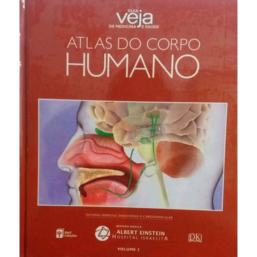 Livro atlas visual do corpo humano | Pontofrio