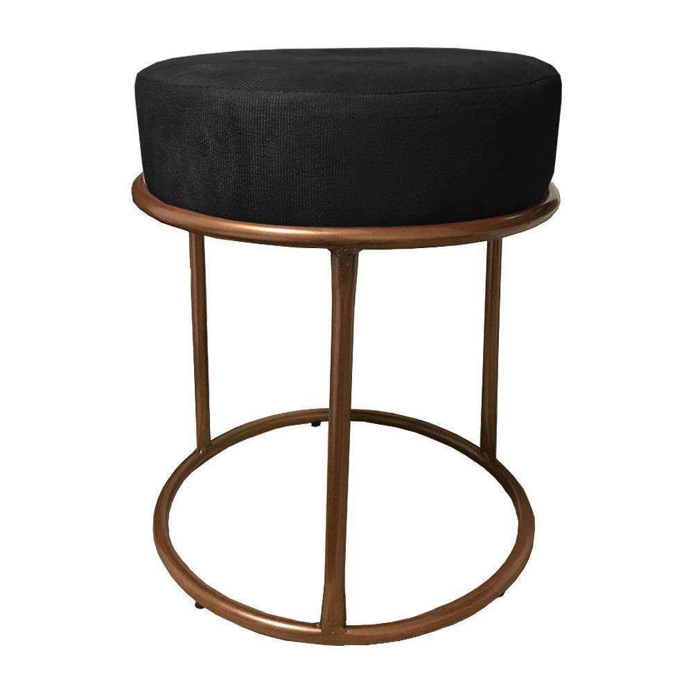 Puff com base de ferro | Pontofrio