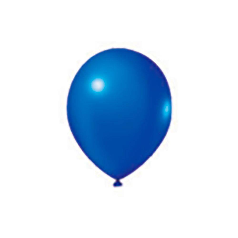 Balao de latex azul royal 7 18cm 50un festball | Pontofrio