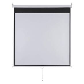 Tela de projeção retrátil manual | Ponto