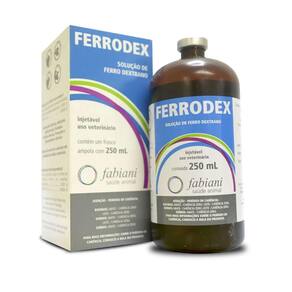 Ferrodex ferro injetavel 50 ml tortuga | Ponto