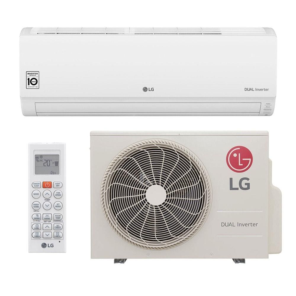 Ar Condicionado Split Hi Wall LG DUAL Inverter Voice 9000 BTUs Frio ...