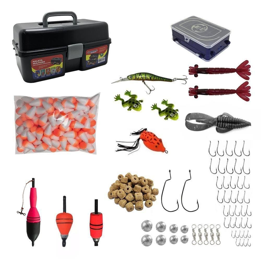 Kit anzol pesca | Pontofrio