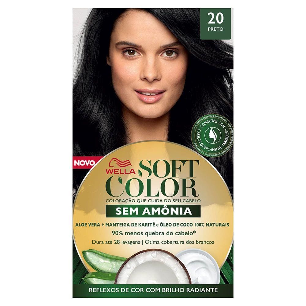 Soft color tonalizante tabela cores | Pontofrio