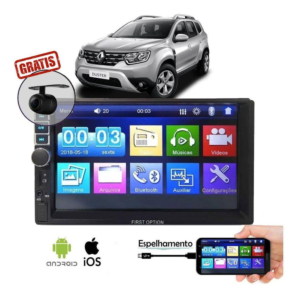 Central multimidia com dvd e camera de re da duster | Pontofrio