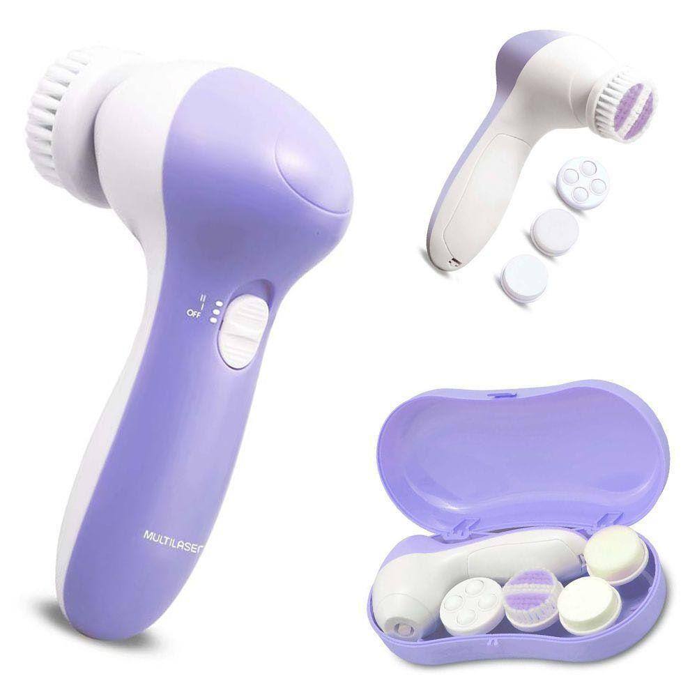 Kit spa facial lilas 4 em 1 multilaser | Pontofrio