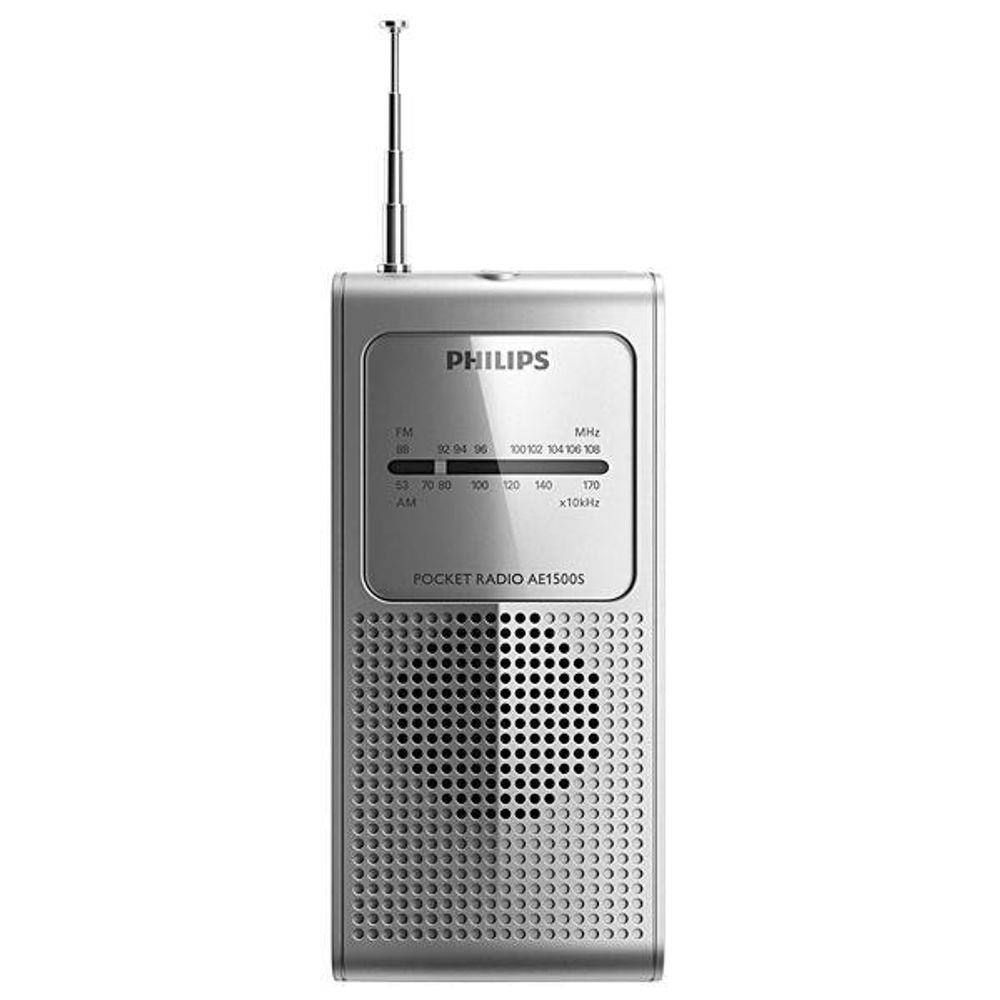 Radio philips portatil de bolso am fm a pilha ae1500 78 | Pontofrio