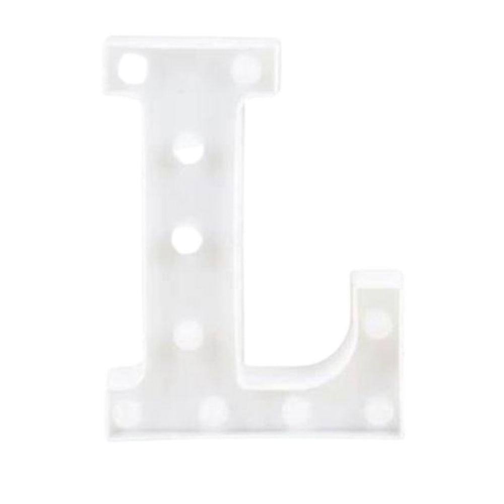 Luminaria letra l led | Ponto