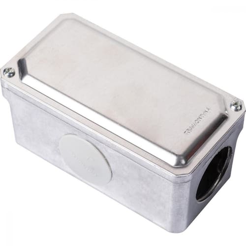 Condulete Múltiplo 1´´ Tipo ´´X´´ Com Tampa | Ponto