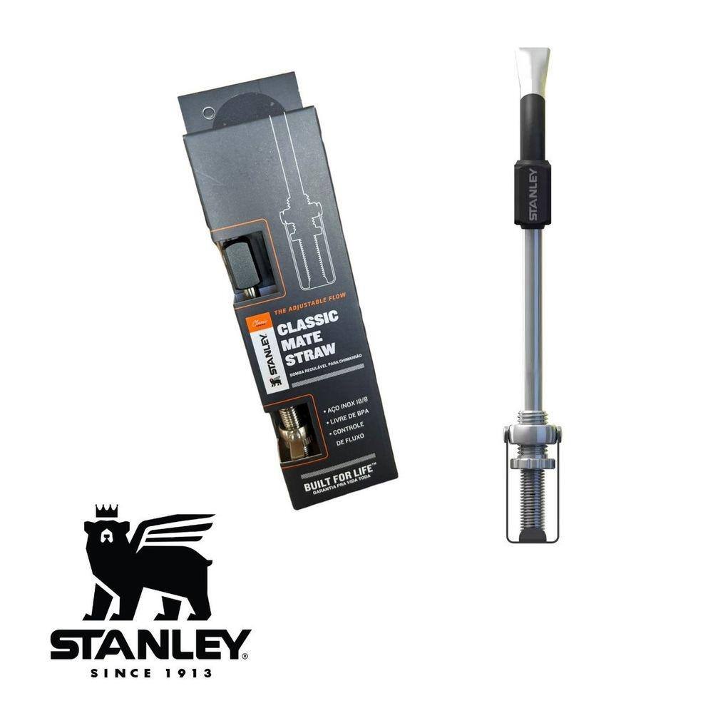Bomba mate stanley inox 18 70 cm mola ajustavel | Pontofrio