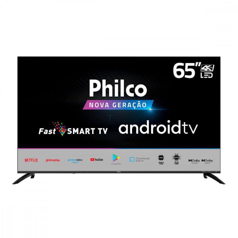 Smart tv uhd d led 50 philco ptv50g71agbls android wi fi inteligencia artificial | Ponto