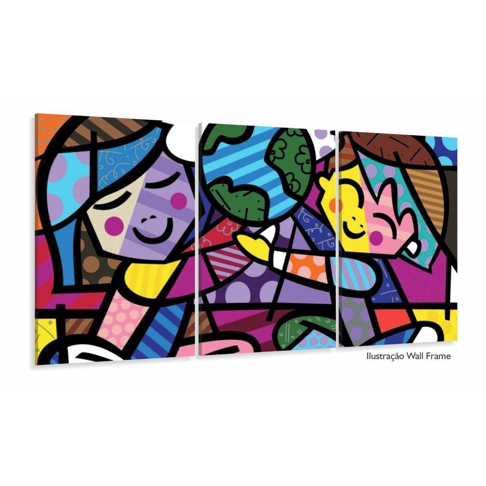 Quadro romero britto jesus cristo podium | Pontofrio