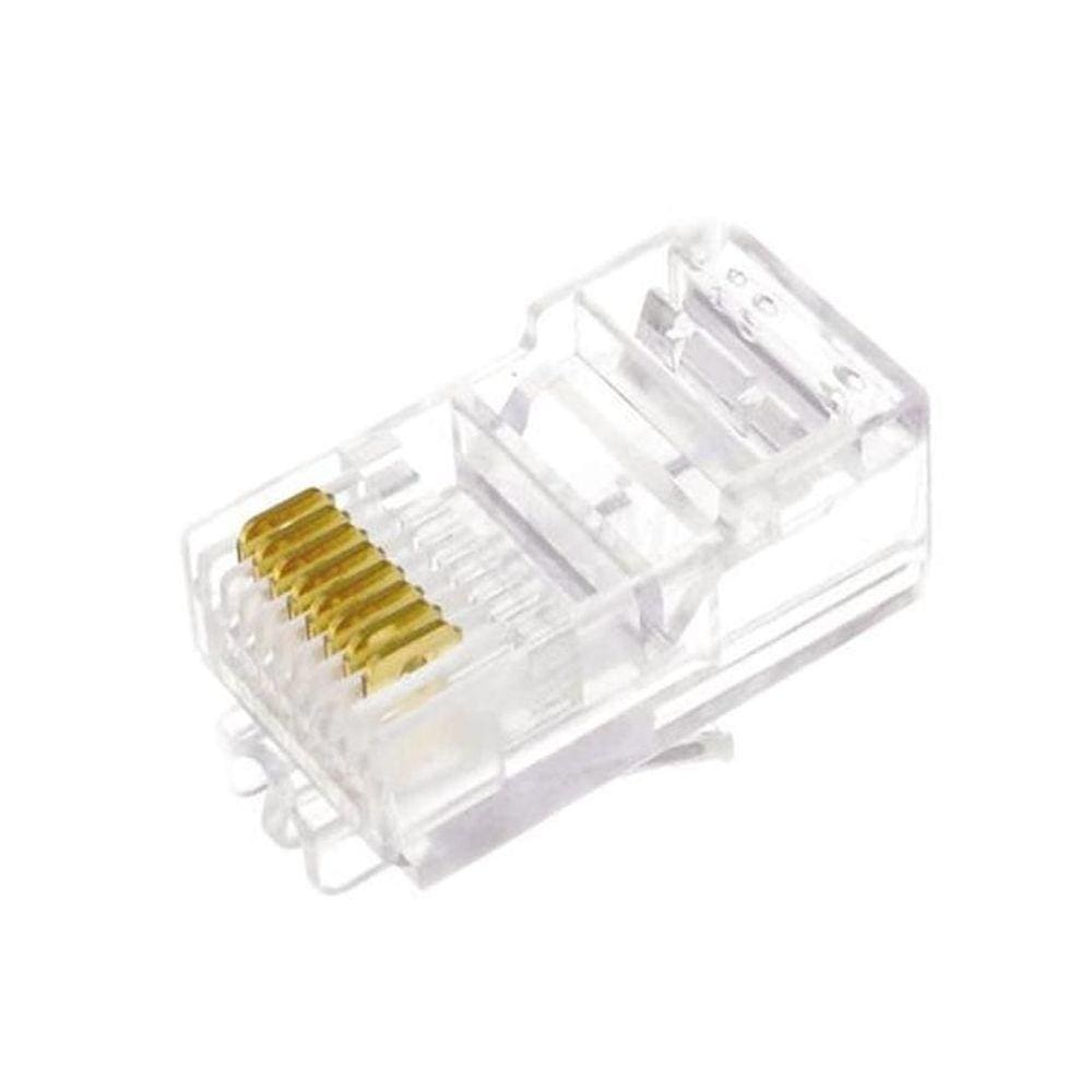 Conector cabo rede rj45 c 100 unidades | Pontofrio