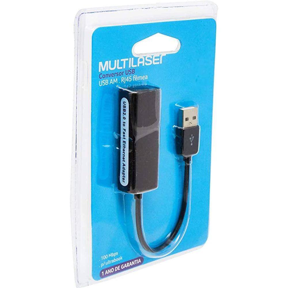 Cabo conversor usb am rj45 | Pontofrio