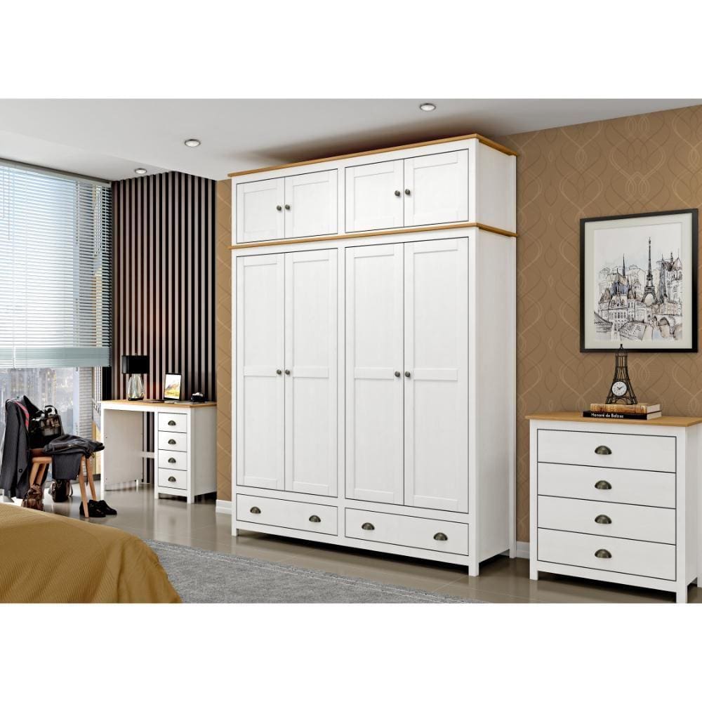 Guarda roupas com maleiro casal | Ponto