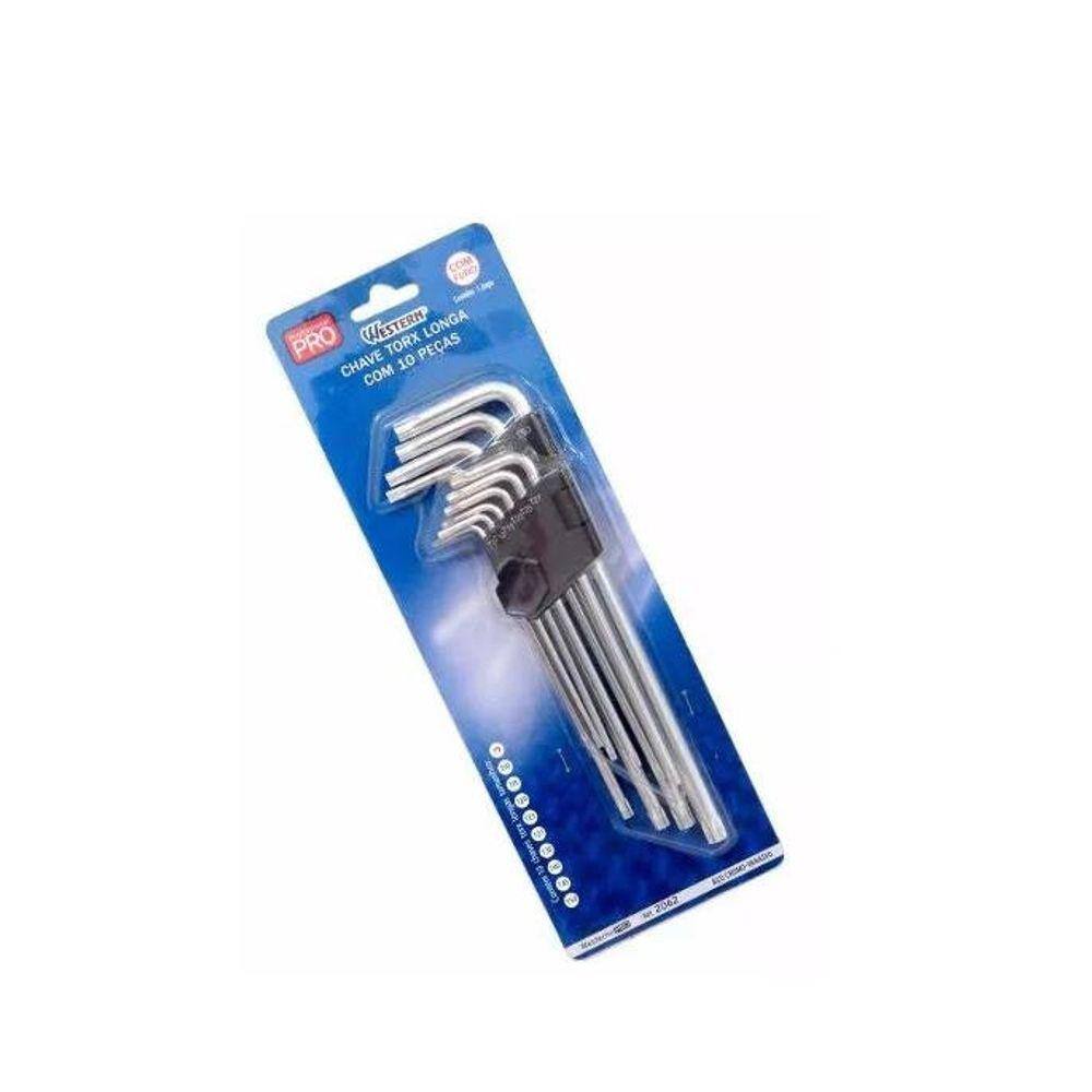 Kit chave torx com furo | Pontofrio