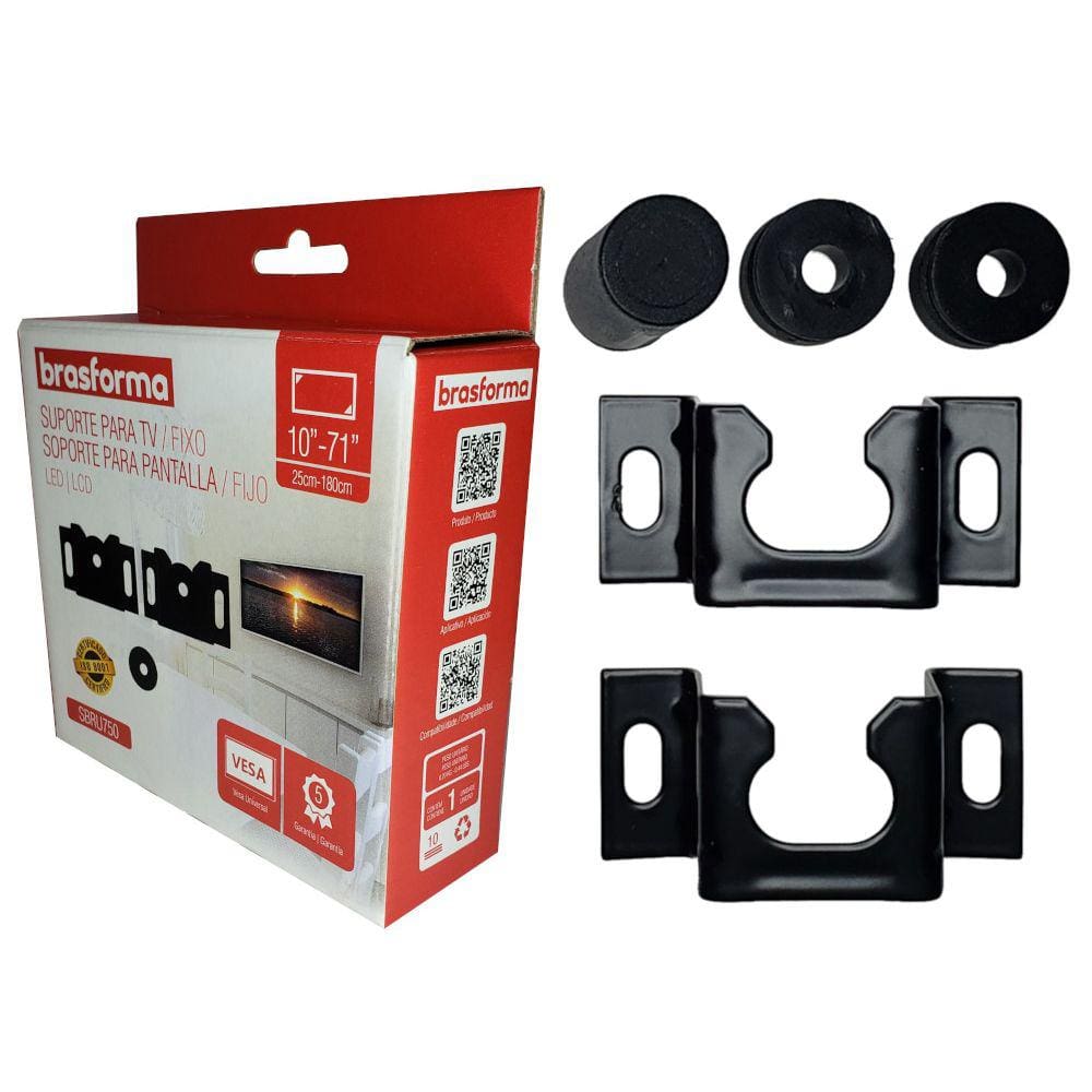 Suporte tv brasforma com base dvd | Ponto