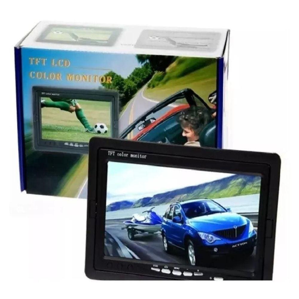 Monitor 7 polegadas para carros | Black Friday Pontofrio
