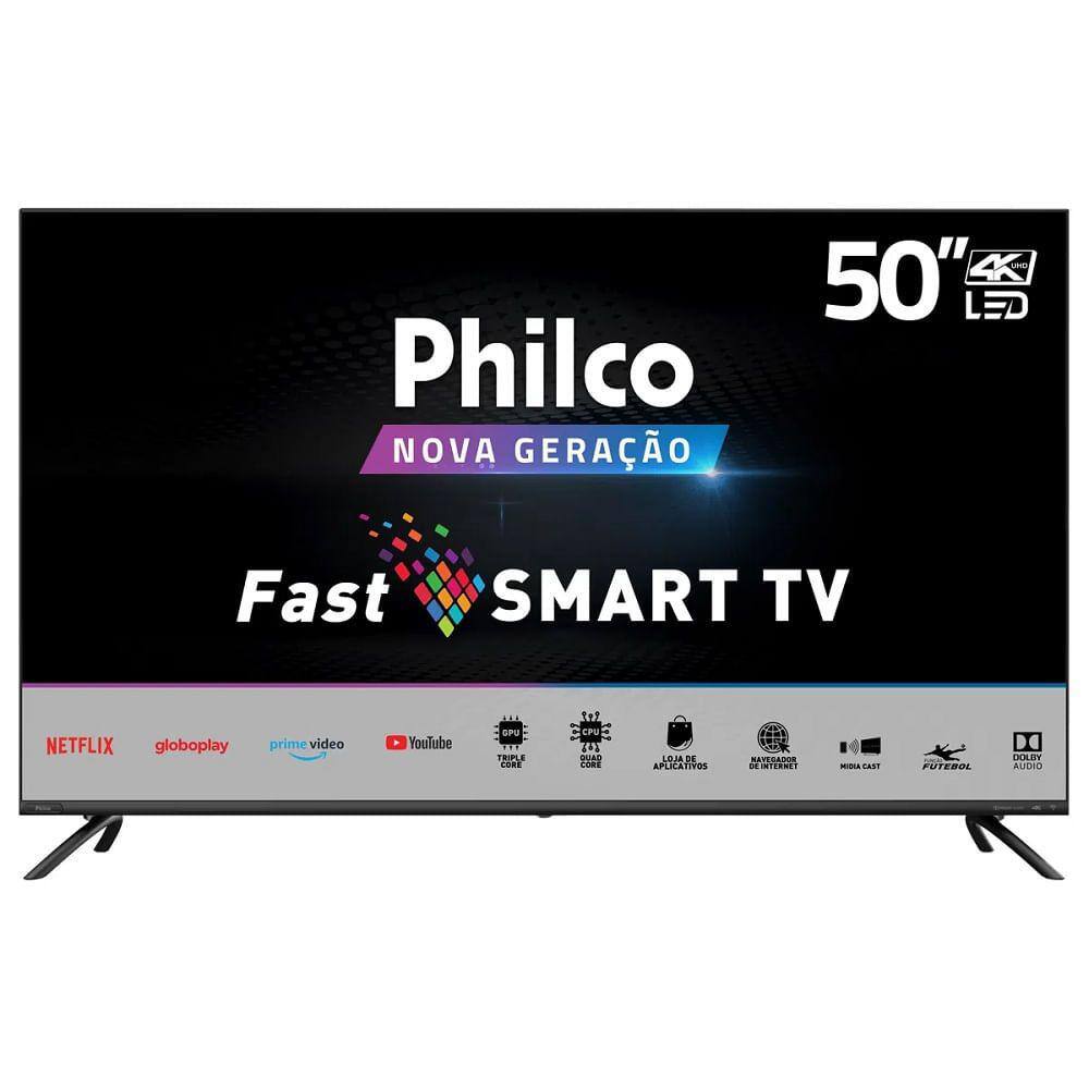 Smart tv 50 polegadas uhd 4k philco | Ponto